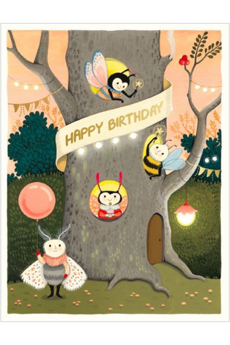 Joojoo Paper Cards Tree Apartment Birthday Vivid In Bellingen