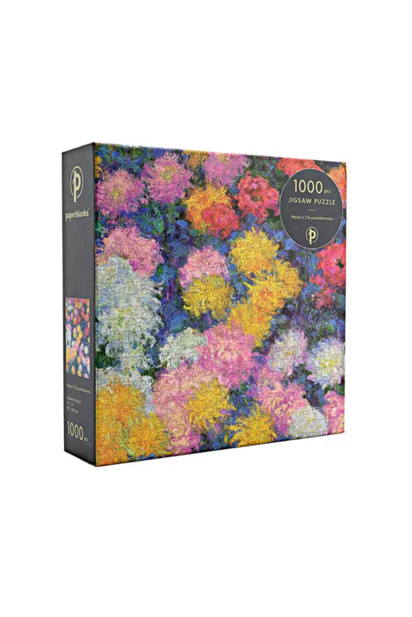 Paperblanks Jigsaw Puzzle 1000 pcs - Monet's Chrysanthemums – Vivid in ...