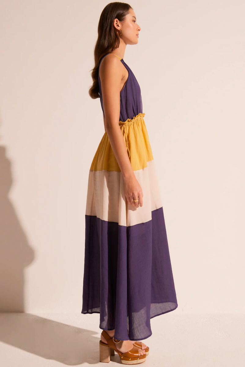 Pol Clothing Newton Dress Honey/Ink/Natural – Vivid in Bellingen