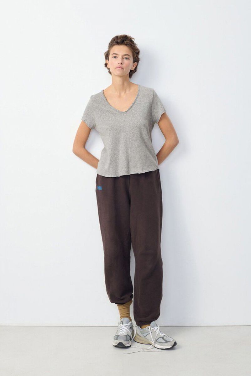 American Vintage Sonoma V Neck T-Shirt - Heather Grey – Vivid in Bellingen
