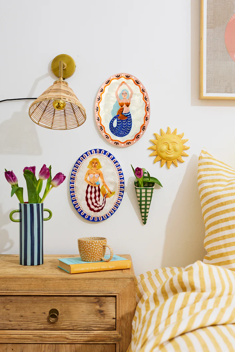 Jones & Co Mermaid Pearl Fan Tile – Vivid in Bellingen